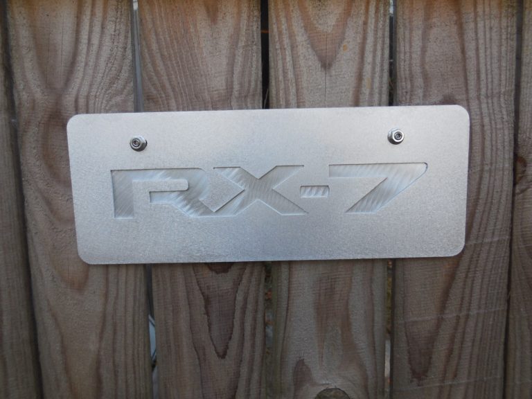 99 Spec RX-7 License Plate – LRB Speed