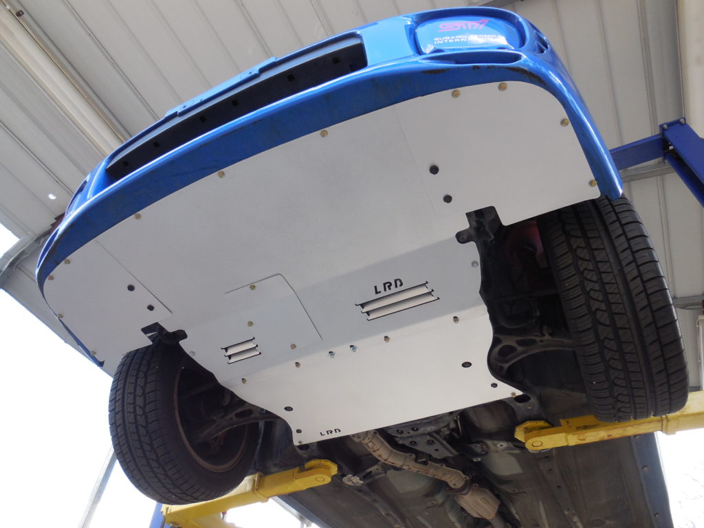 2002-2003 WRX Aluminum Undertray – LRB Speed