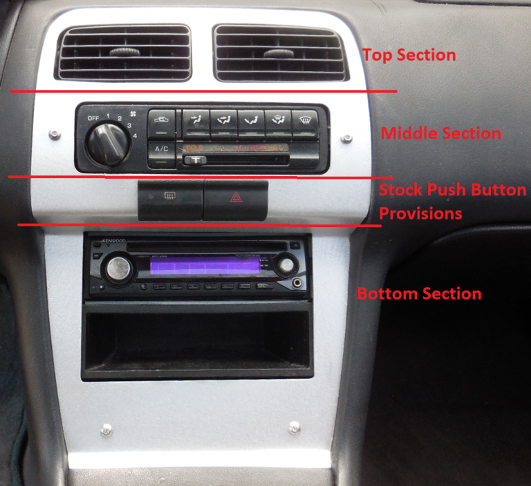 S14 Radio/Climate Control Bezel – LRB Speed