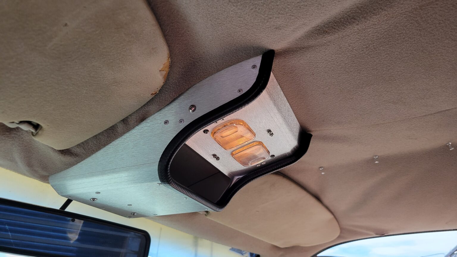 1994-1998 Dodge Ram Aluminum Overhead Console – Stock Size – LRB Speed