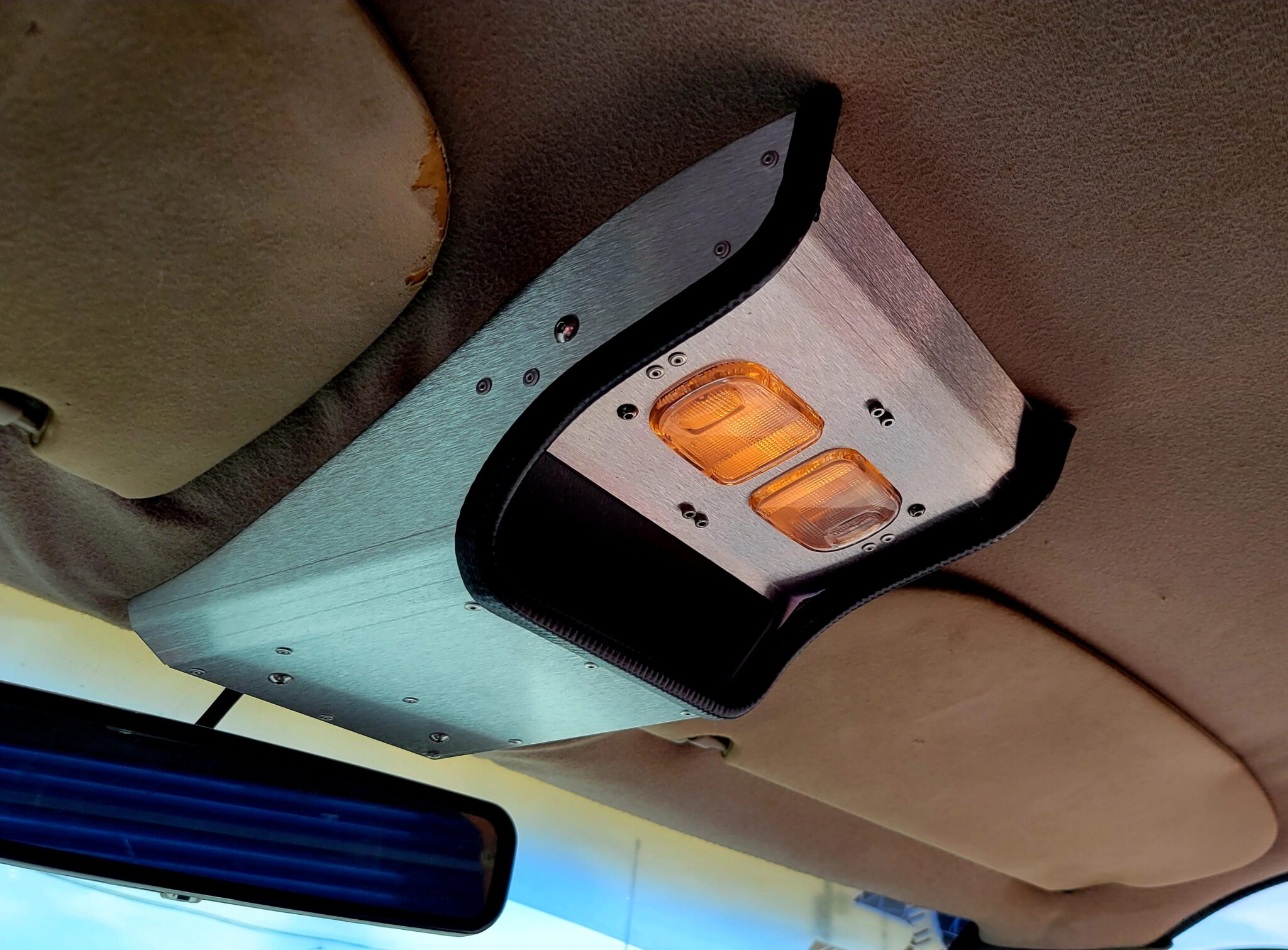 1994-1998 Dodge Ram Aluminum Overhead Console – Stock Size – LRB Speed