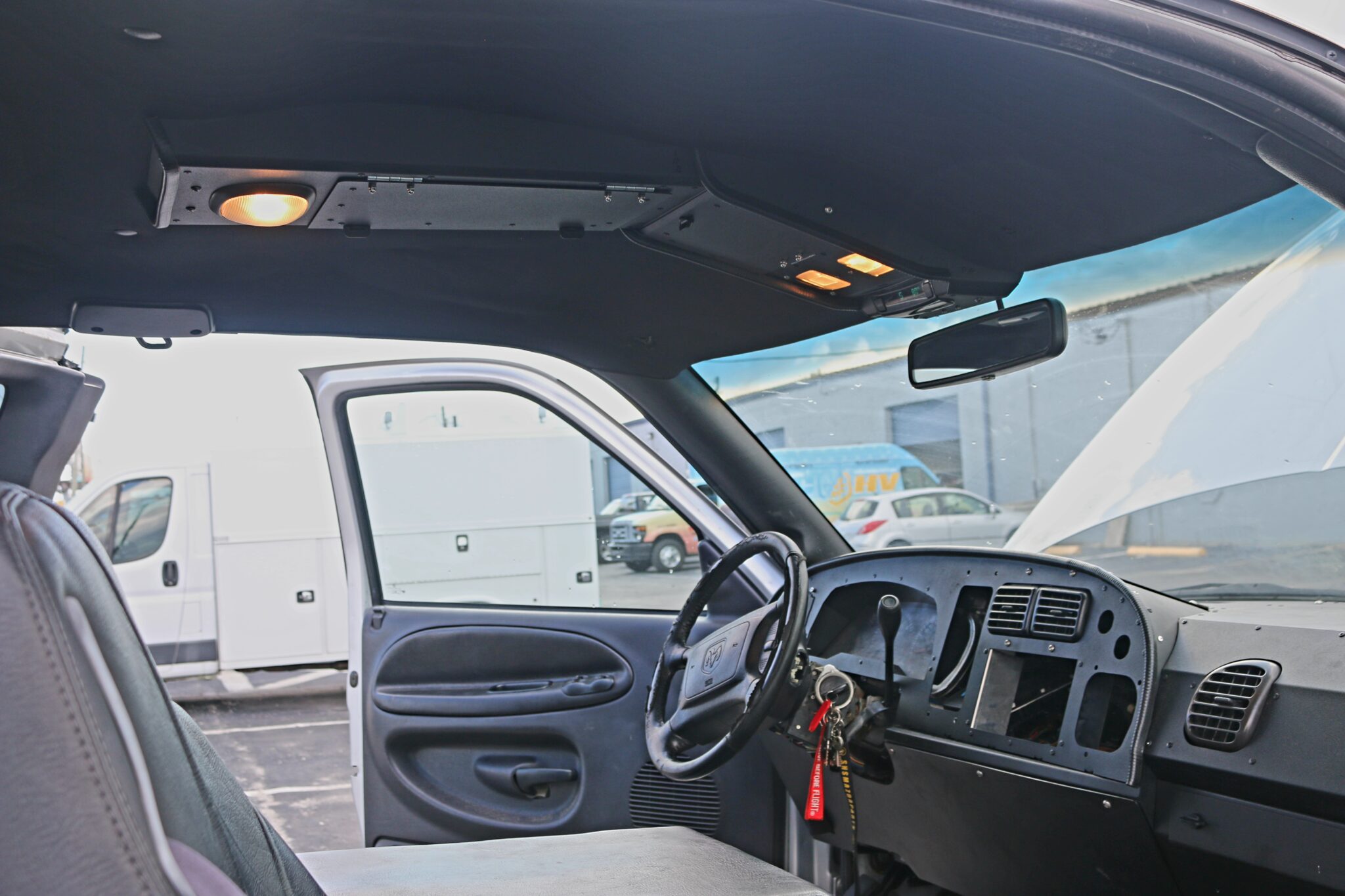 1999-2002 Dodge Ram Aluminum Overhead Console – Extended Version – LRB ...